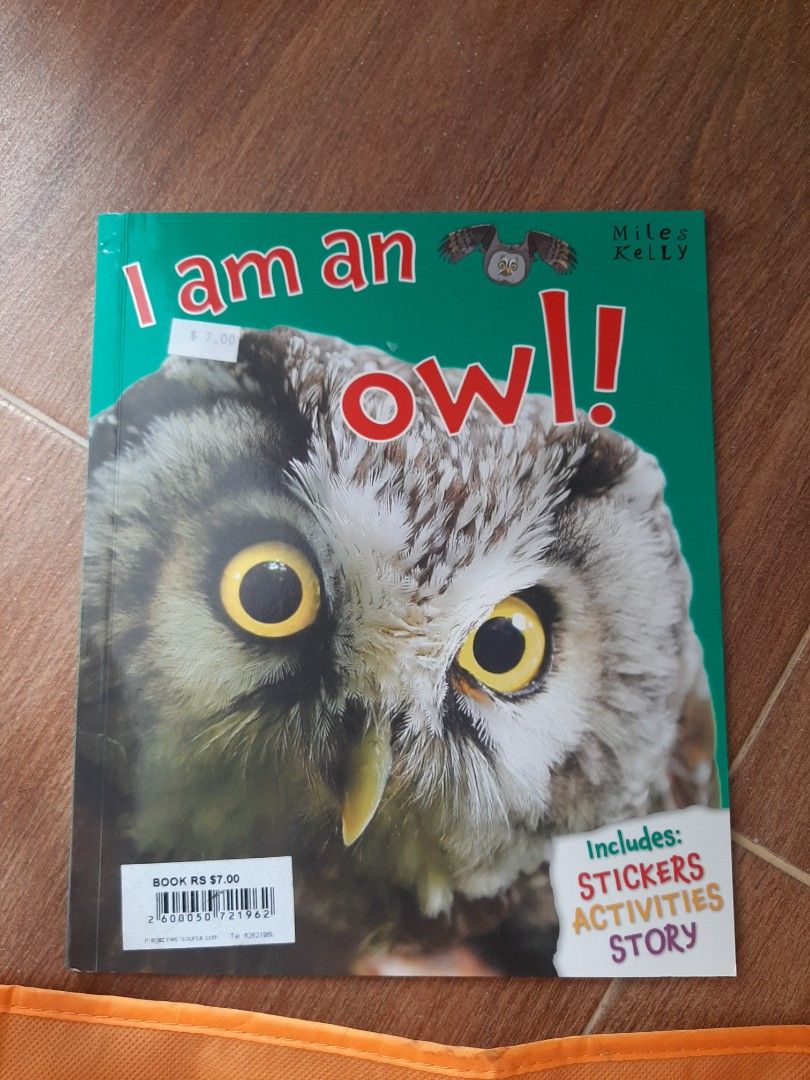 Buku i am an owl, Buku & Alat Tulis, Buku Anak-Anak di Carousell