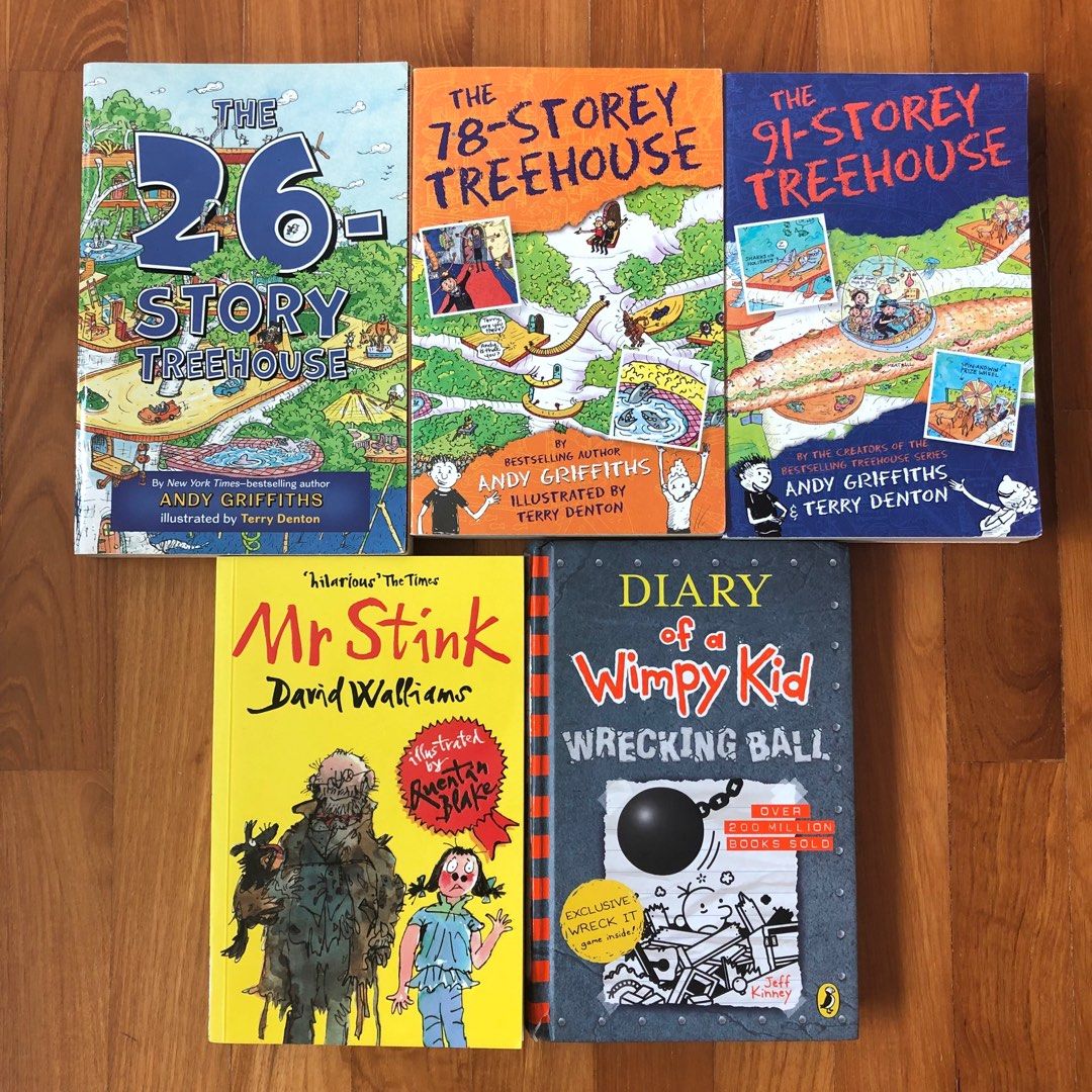 Buy 1 get 1 free! Dog Man, Roald Dahl, Storey Treehouse, Wimpy Kid ...