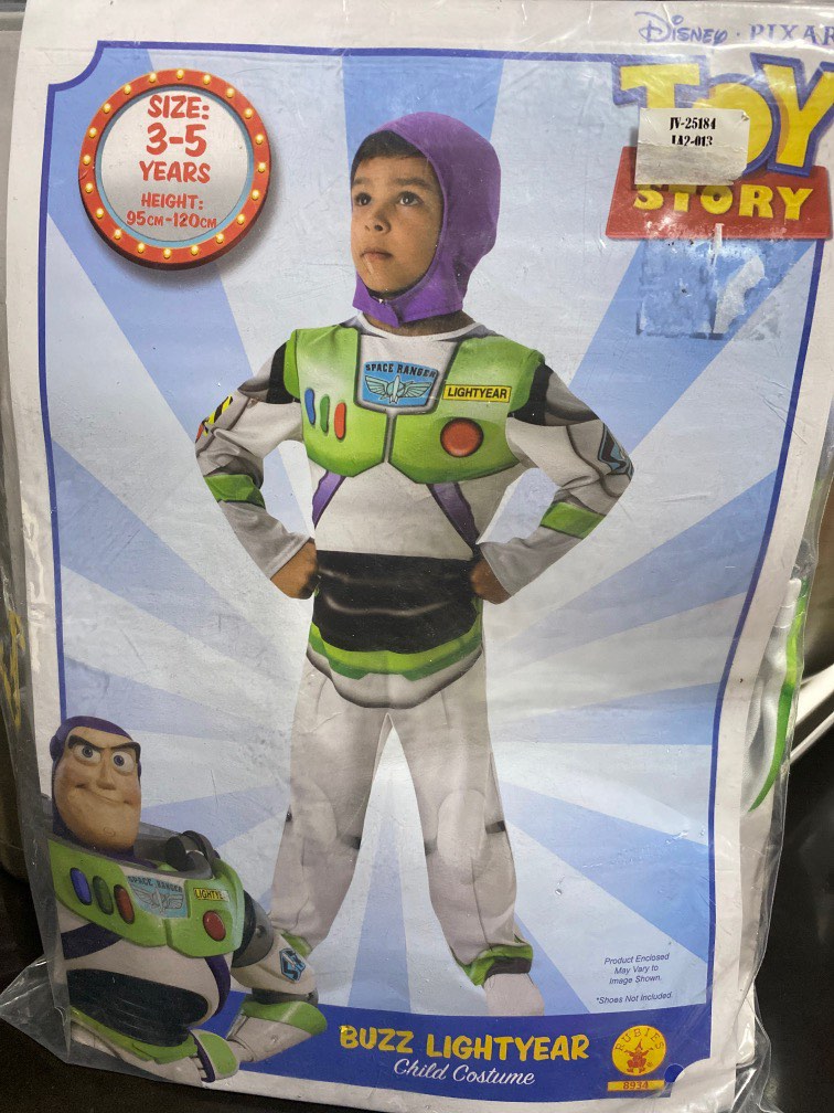 Buzz Lightyear Costume, Babies & Kids, Babies & Kids Fashion on Carousell