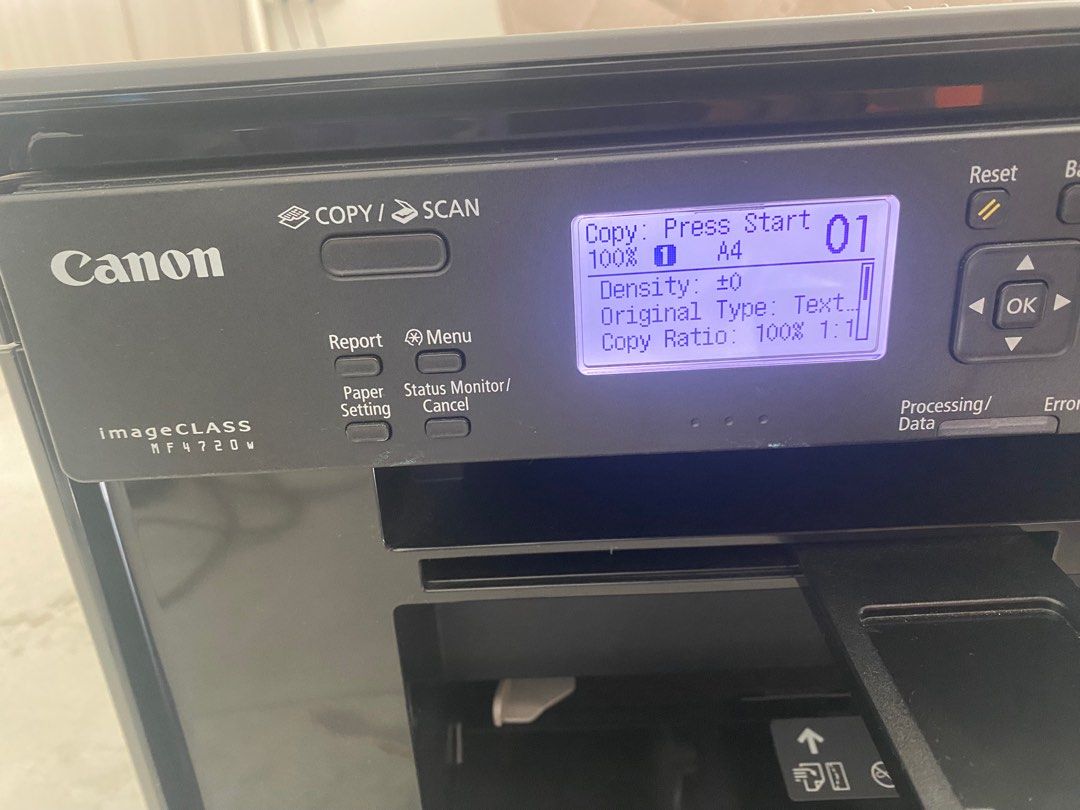 Canon ImageClass MF4720w laser printer, Computers & Tech, Printers ...