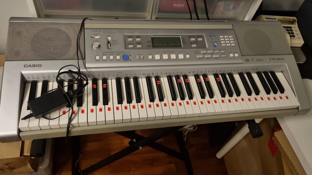 Casio CTK-810 Electronics Keyboard, Hobbies & Toys, Music & Media, Musical Instruments on Carousell