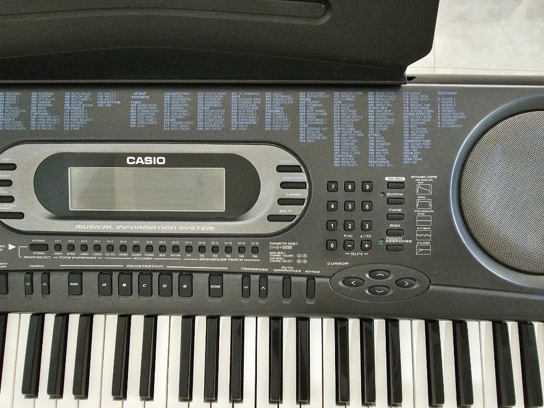 Casio Keyboard - WK- 1600, Hobbies & Toys, Music & Media, Musical ...