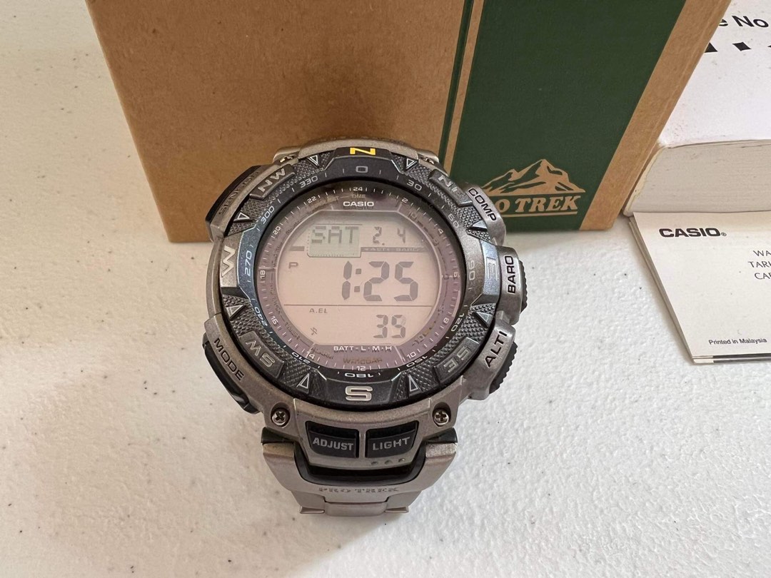CASIO PRO TREK TITATIUM on Carousell