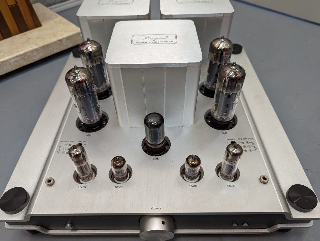 Cayin Mars MP-100S, Like New, Quad KT90 VTL Mark II, Brimar STC 6SN7 ...