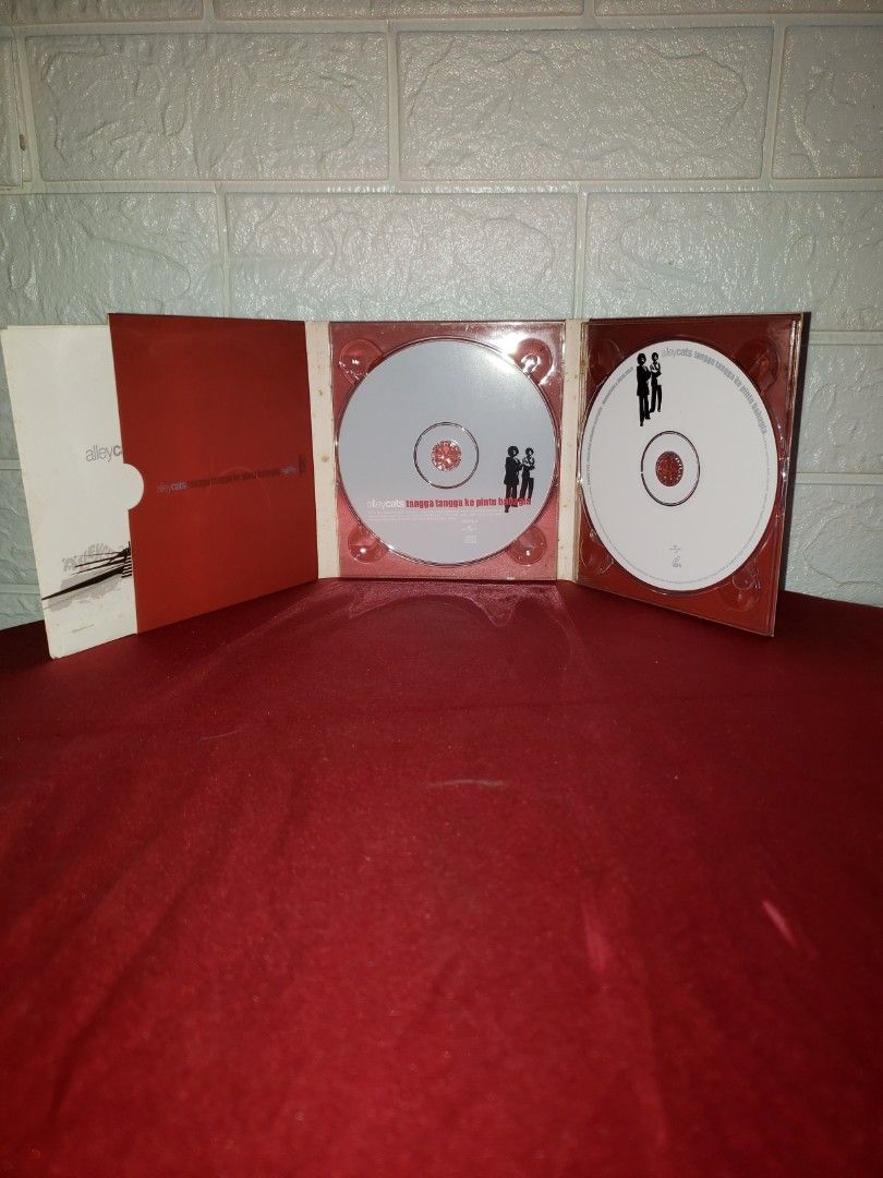 CD + VCD MALAYSIA PRESS 2004 - ALLEYCATS _ TANGGA TANGGA KE PINTU BAHAGIA / 1 CD + 1 VCD ...
