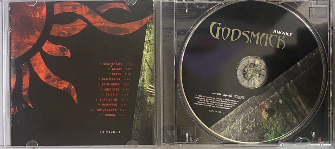 CD GodSmack, Hobbies & Toys, Music & Media, CDs & DVDs on Carousell