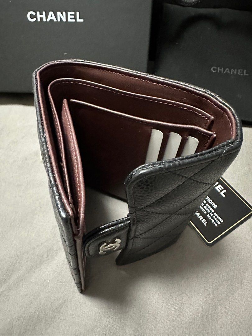 Chanel Classic Short Wallet, Luxury, Bags & Wallets on Carousell