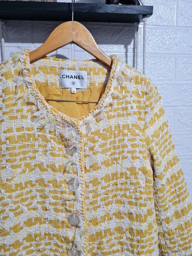 Chanel Tweed coordinates, Luxury, Apparel on Carousell