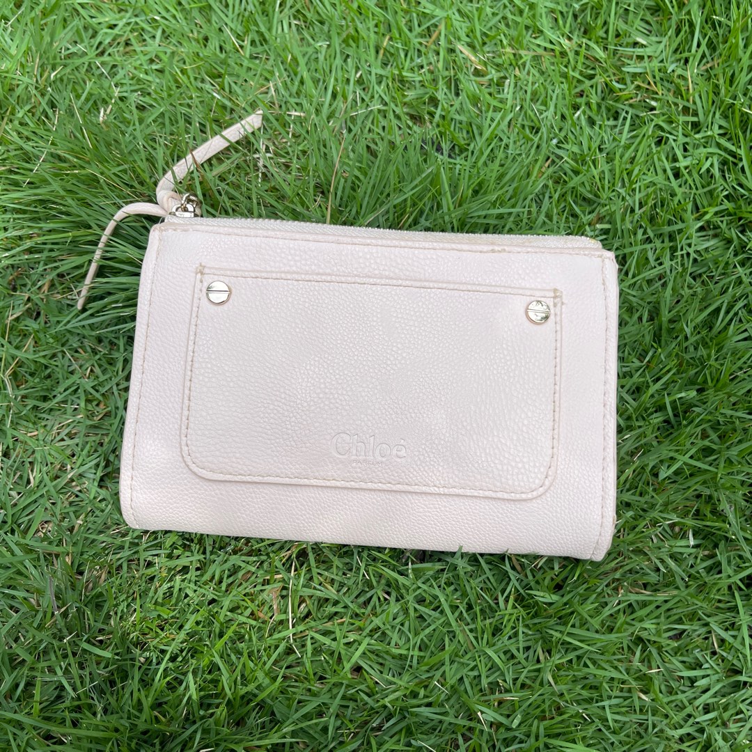 Chloe Wallet Coin Purse Light Peach, Women's Fashion, Bags & Wallets ...