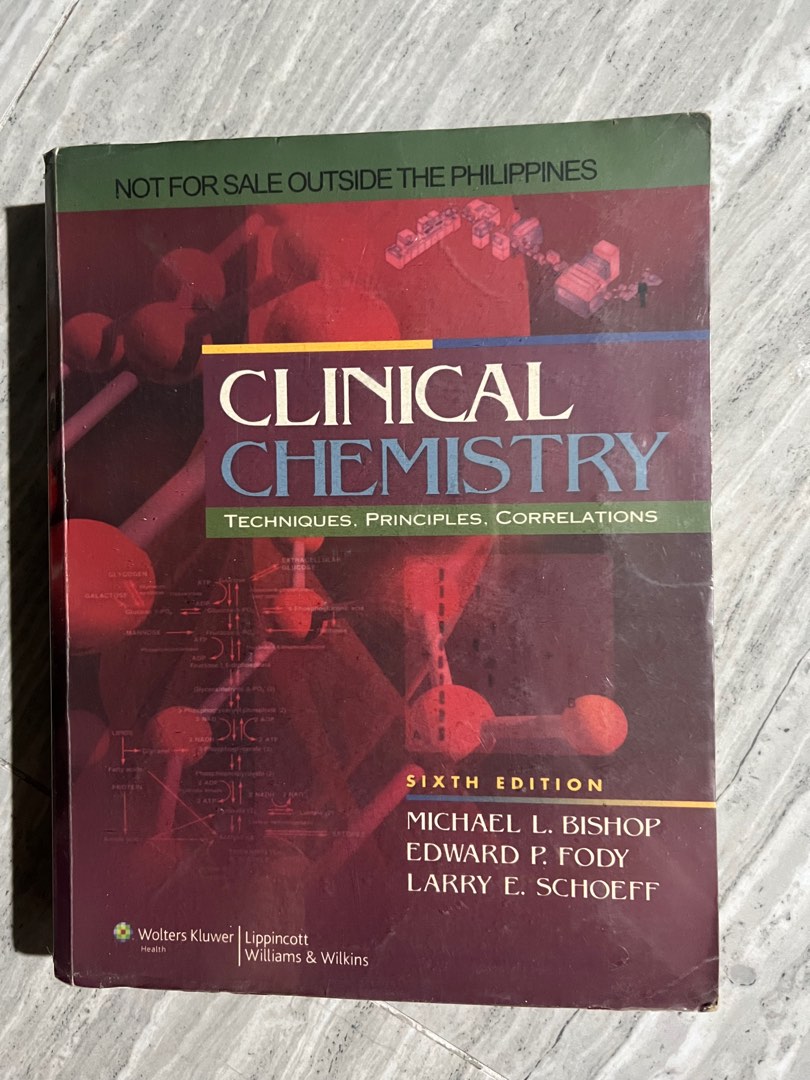 Clinical Chemistry 6th edition - Bishop, Hobbies & Toys, Books ...