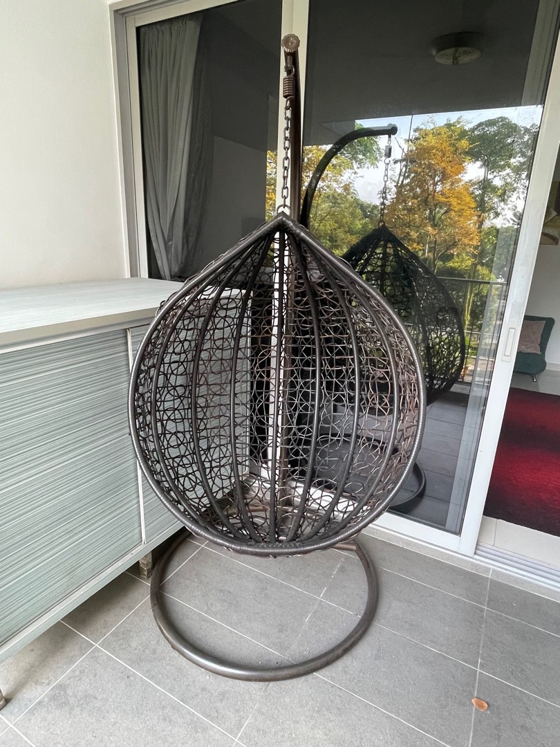 Cocoon swing chair, Furniture & Home Living, Outdoor Furniture on Carousell