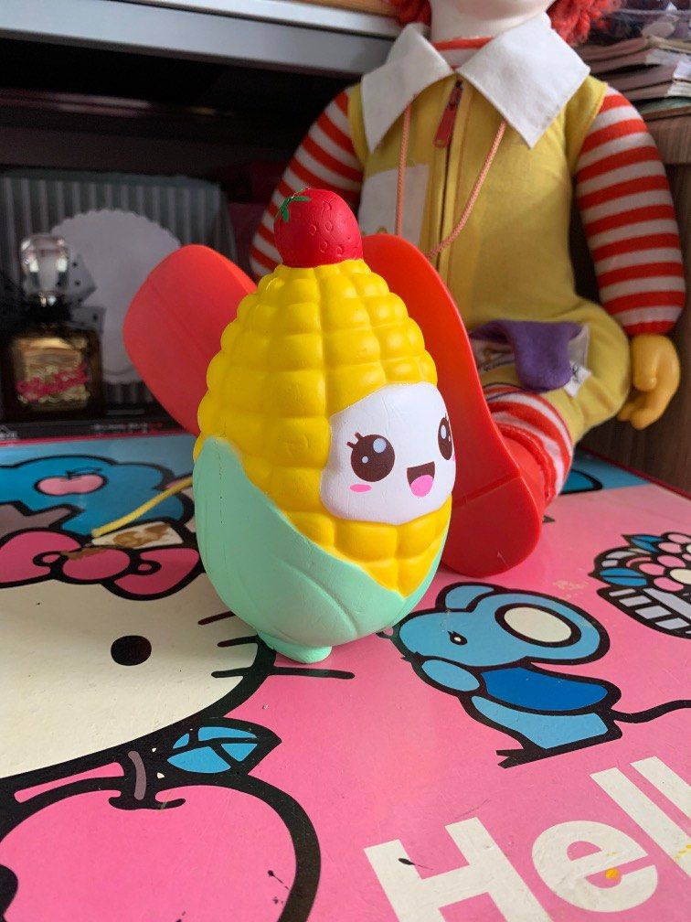 Corn squishy, Hobbies & Toys, Toys & Games on Carousell