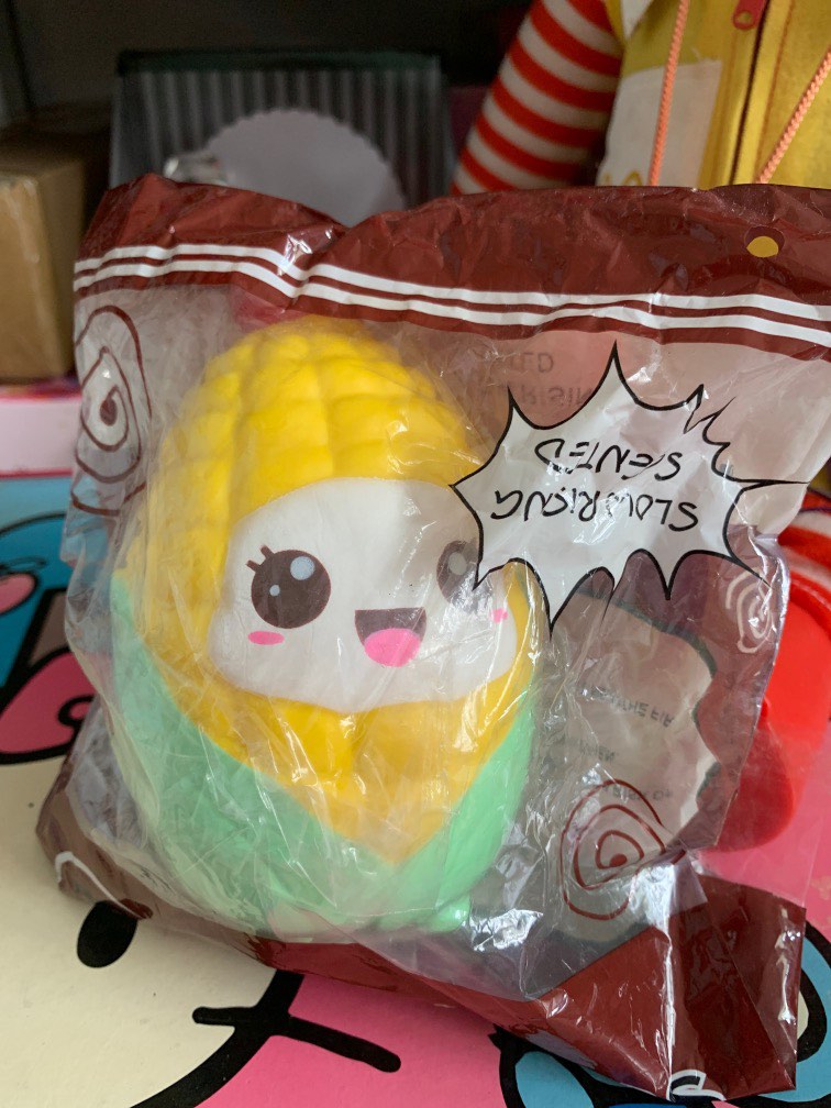 Corn squishy, Hobbies & Toys, Toys & Games on Carousell