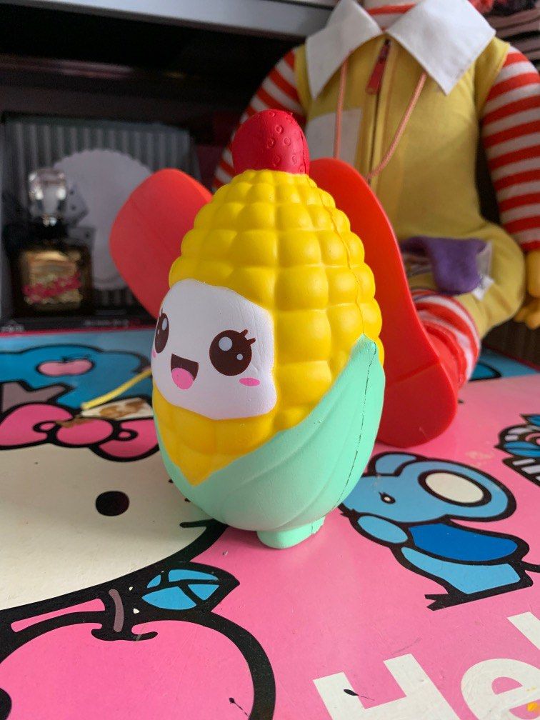 Corn squishy, Hobbies & Toys, Toys & Games on Carousell