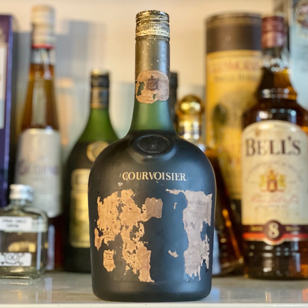 Courvosier VSOP green cognac vintage 老酒, Food & Drinks, Beverages on ...