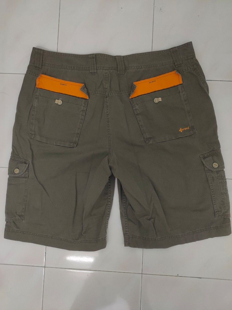 Crocs cargo pants original, Men's Fashion, Bottoms, Shorts on Carousell