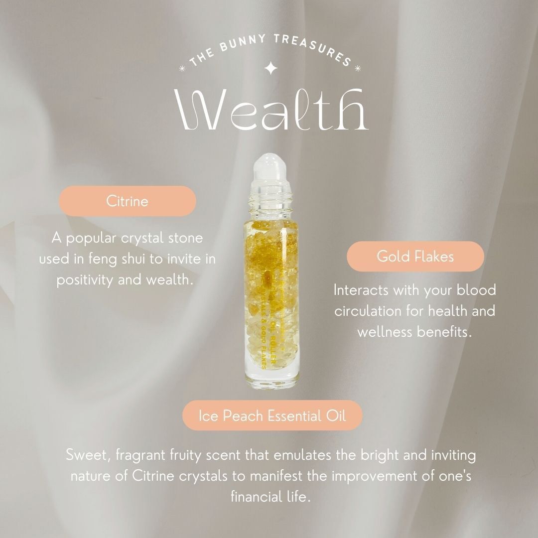 Crystal Oil Rollers, Beauty & Personal Care, Bath & Body, Body Care on ...