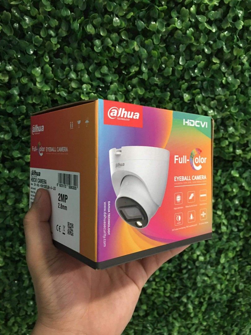 Dahua 2MP 2.8mm Lite Plus Full Color HDCVI Eyeball Camera Starlight ...