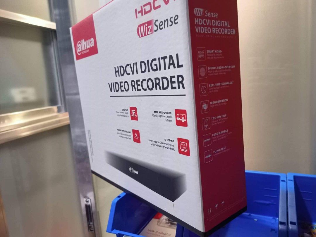 Dahua 4 Channel Wiz Sense HDCVI XVR DVR 1 HDD Bay (DH-XVR5104HS-I3 ...