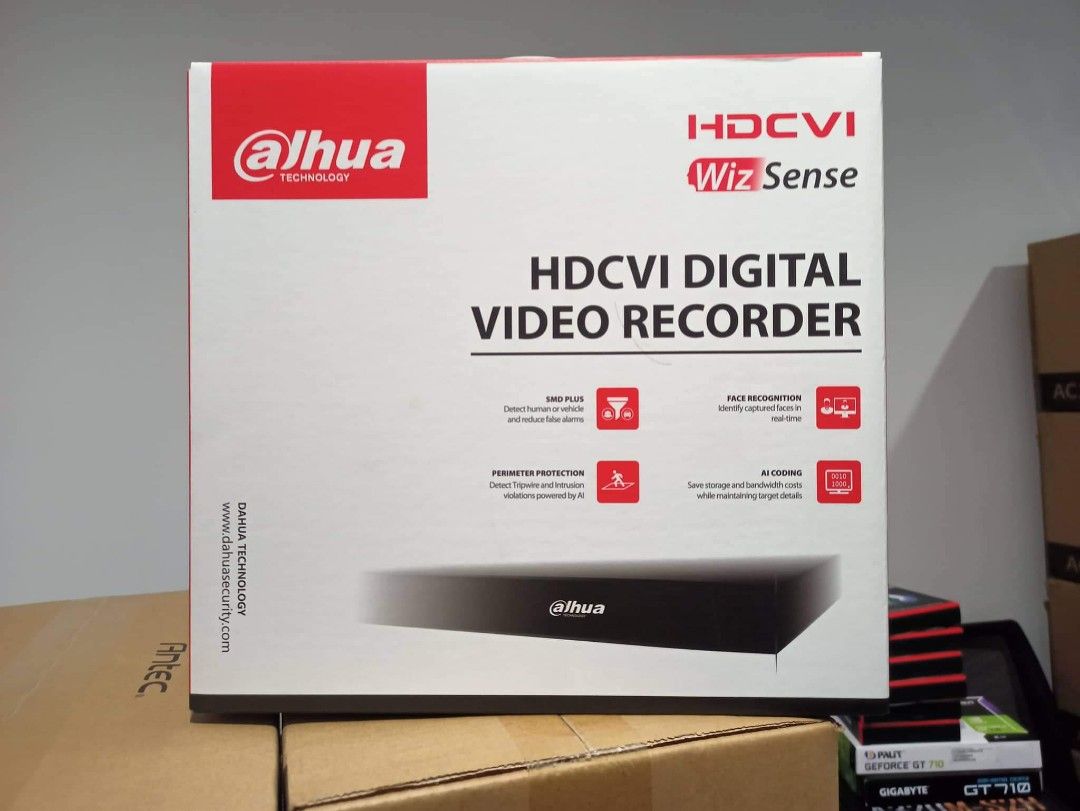 Dahua 4 Channel Wiz Sense HDCVI XVR DVR 1 HDD Bay (DH-XVR5104HS-I3 ...