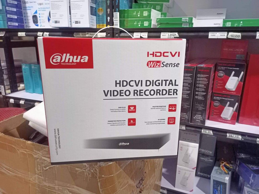 Dahua 4 Channel Wiz Sense HDCVI XVR DVR 1 HDD Bay (DH-XVR5104HS-I3 ...