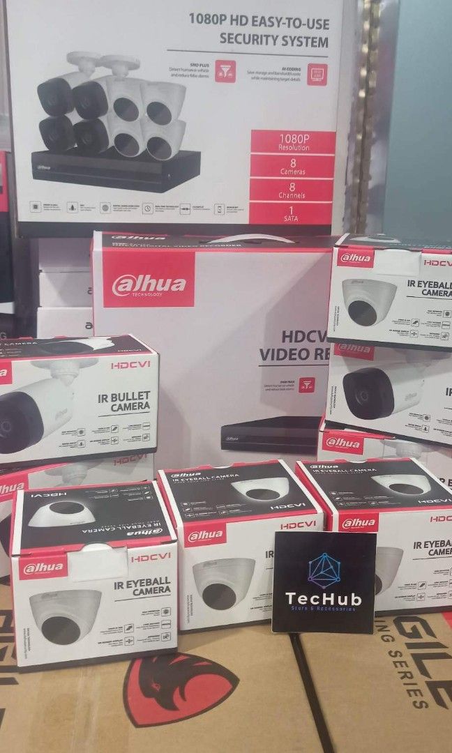 Dahua Wiz Sense 8 Channel Camera Kit 1x AI XVR 4x 2MP Bullet 4x 2MP ...