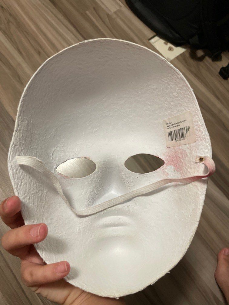 Daiso Halloween Mask, Hobbies & Toys, Stationery & Craft, Handmade Craft on Carousell