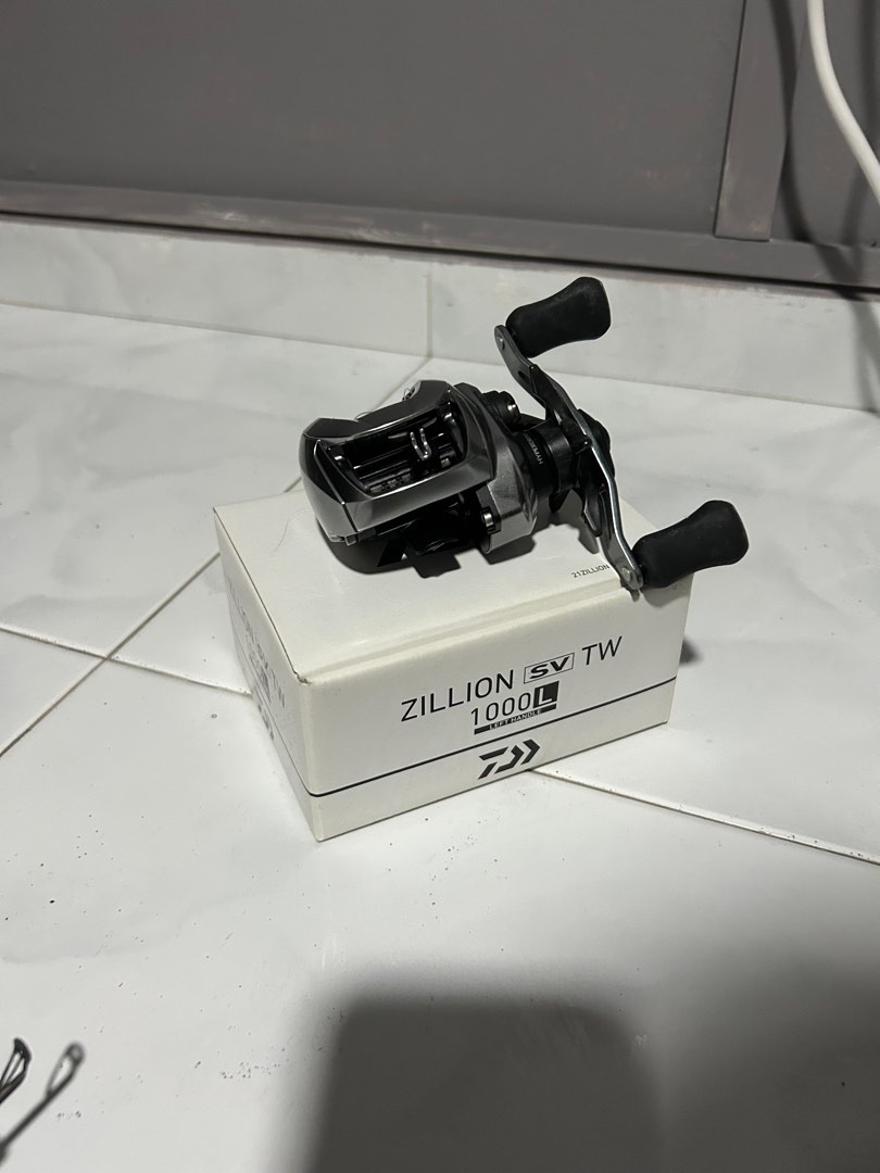 Daiwa zillion sv tw 1000L and daiwa commander 602mhb, Sports Equipment, Fishing on Carousell