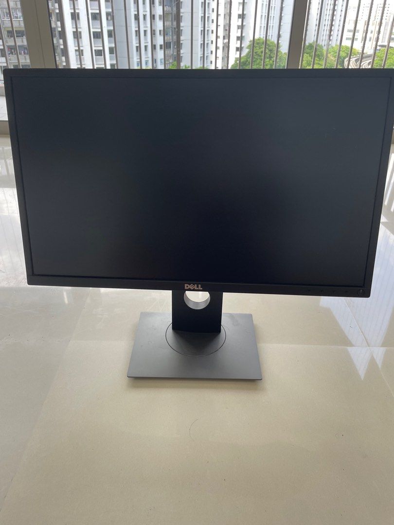Dell 24 inch monitor 360 rotatable, Computers & Tech, Desktops on Carousell