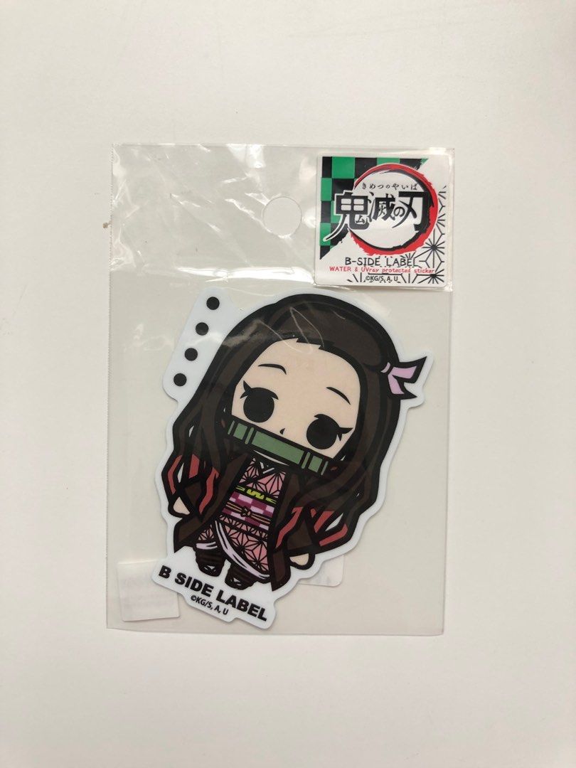 Demon Slayer Nezuko B-side Label Sticker, Hobbies & Toys, Toys & Games ...