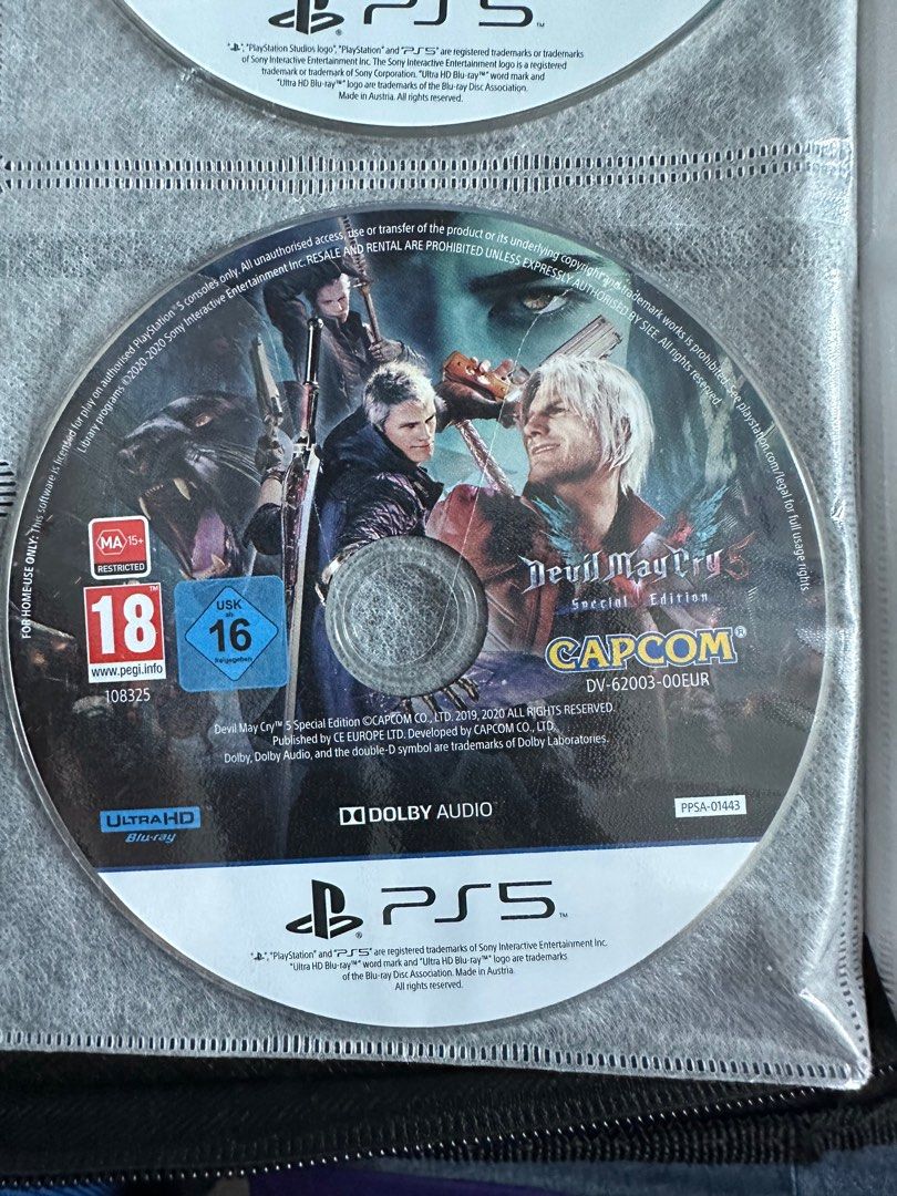 Devil May Cry 5 Special Edition PS5 (disc only), Video Gaming, Video ...