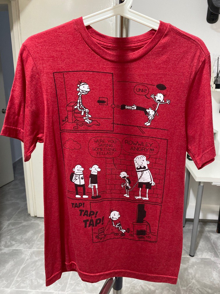 Diary of a Wimpy Kid Tee, Men's Fashion, Tops & Sets, Tshirts & Polo ...