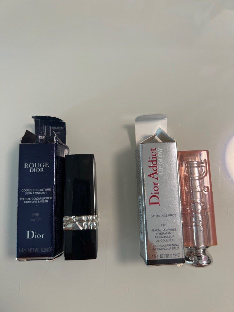Dior lipstick lip glow sample mini size 999, Beauty & Personal Care ...