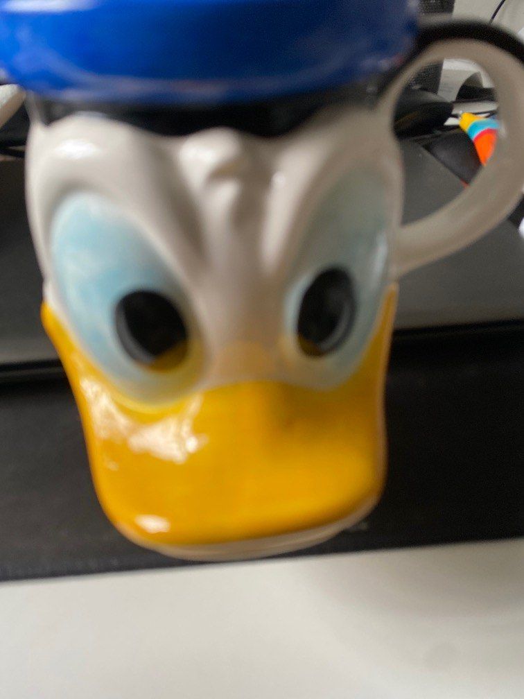 Disney Donald duck cup, Hobbies & Toys, Memorabilia & Collectibles, Fan ...