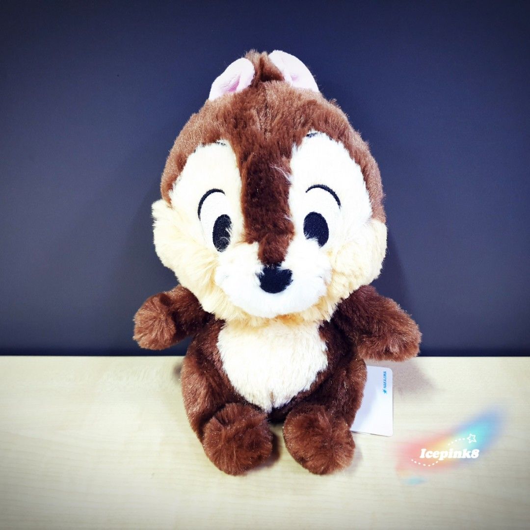 Disney Nakajima Chip (Chip N Dale) Fur Plush (Original), Hobbies & Toys ...