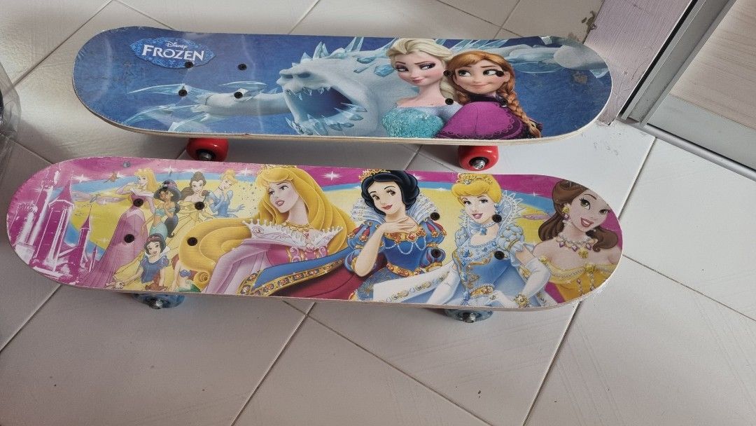 Disney princess skate boards, Hobbies & Toys, Toys & Games on Carousell