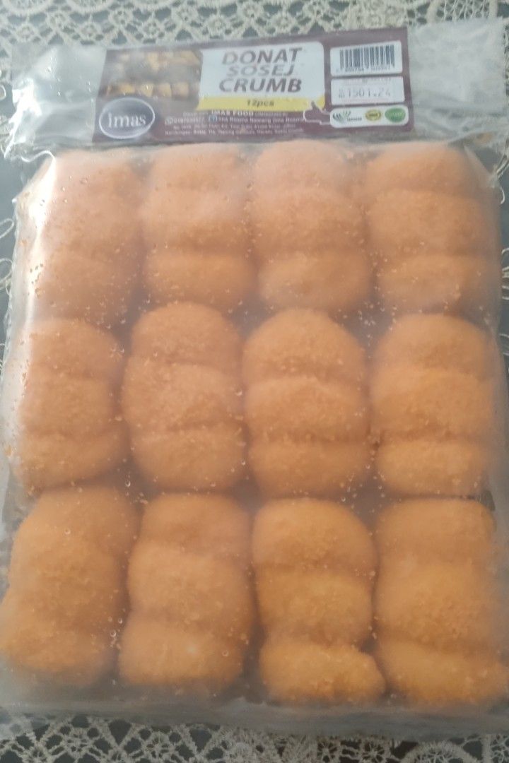 Donut sausage Crumbs, Food & Drinks, Chilled & Frozen Food on Carousell