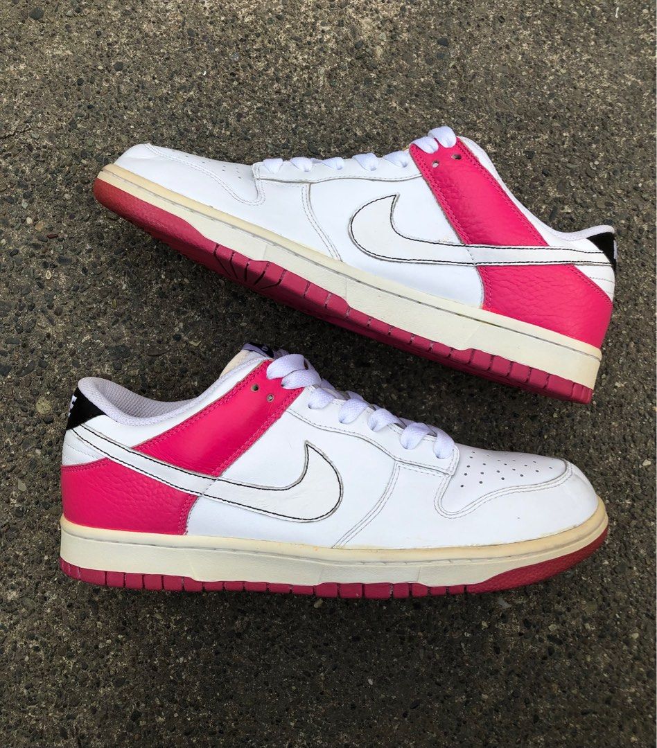 DS Nike Dunk low Vivid pink, Men's Fashion, Footwear, Sneakers on Carousell
