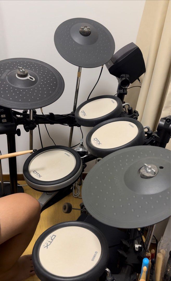 DTX 500 Yamaha Electronic Drumset. , Hobbies & Toys, Music & Media ...