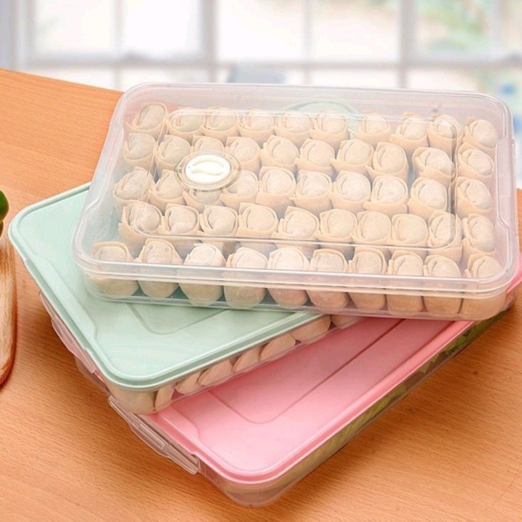 Dumpling Boxes Dumpling Freezing Household for 10 boxes, Table scales ...