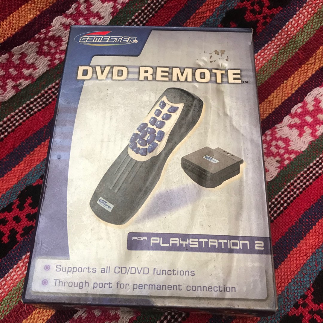 DVD Remote for Playstation 2, Hobbies & Toys, Toys & Games on Carousell