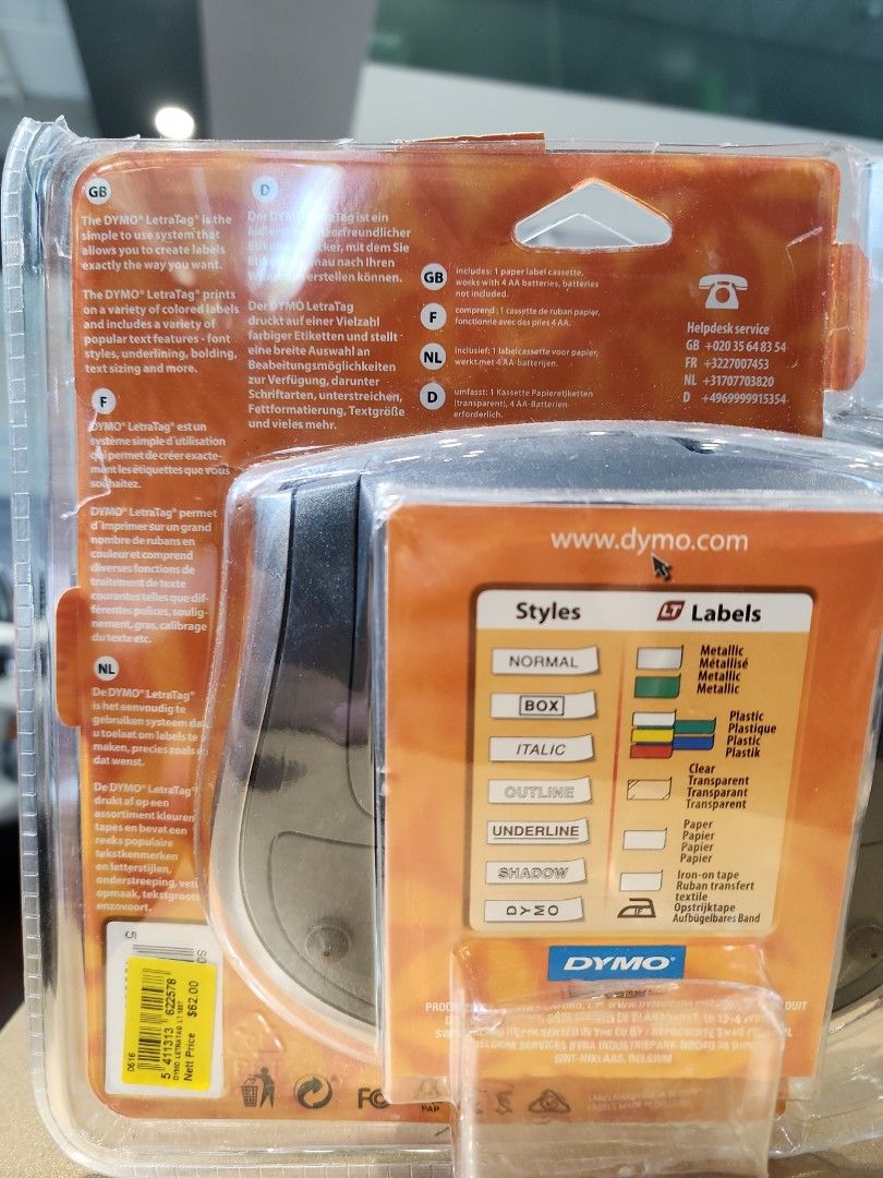 DYMO Label maker, Computers & Tech, Printers, Scanners & Copiers on ...