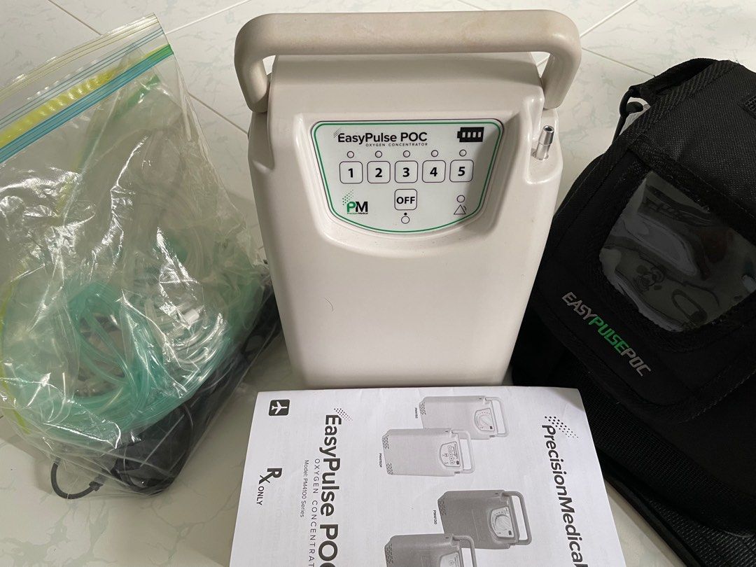 Easy pulse oxygen concentrator, Health & Nutrition, Assistive ...