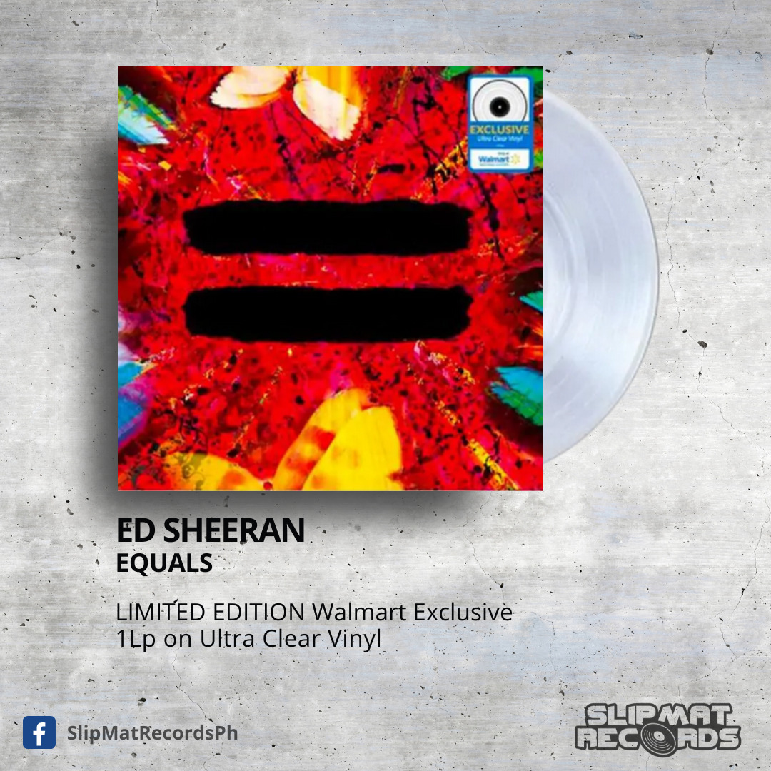 Ed Sheeran - Equals [LIMITED EDITION Walmart Exclusive on Clear Vinyl ...