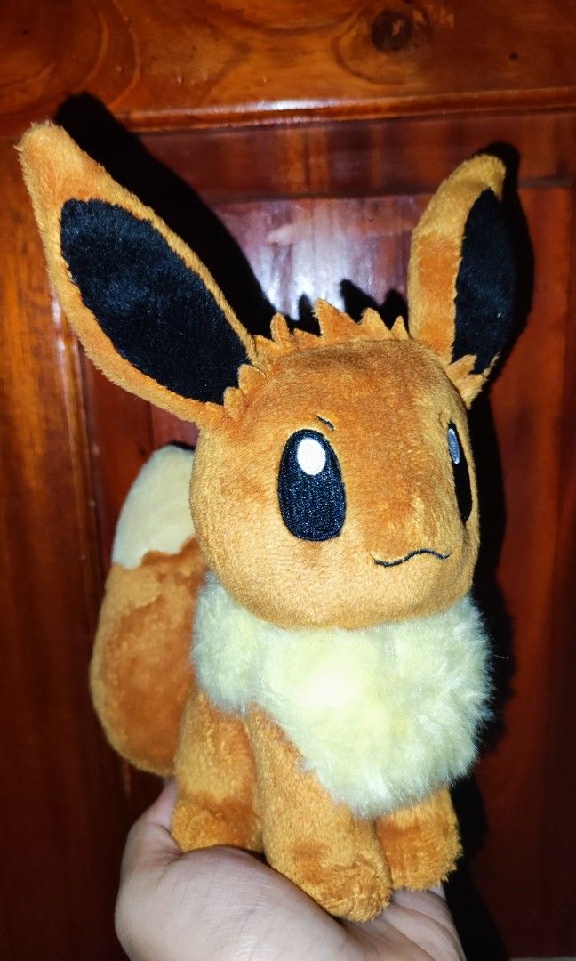 Eevee San ei plush, Hobbies & Toys, Toys & Games on Carousell