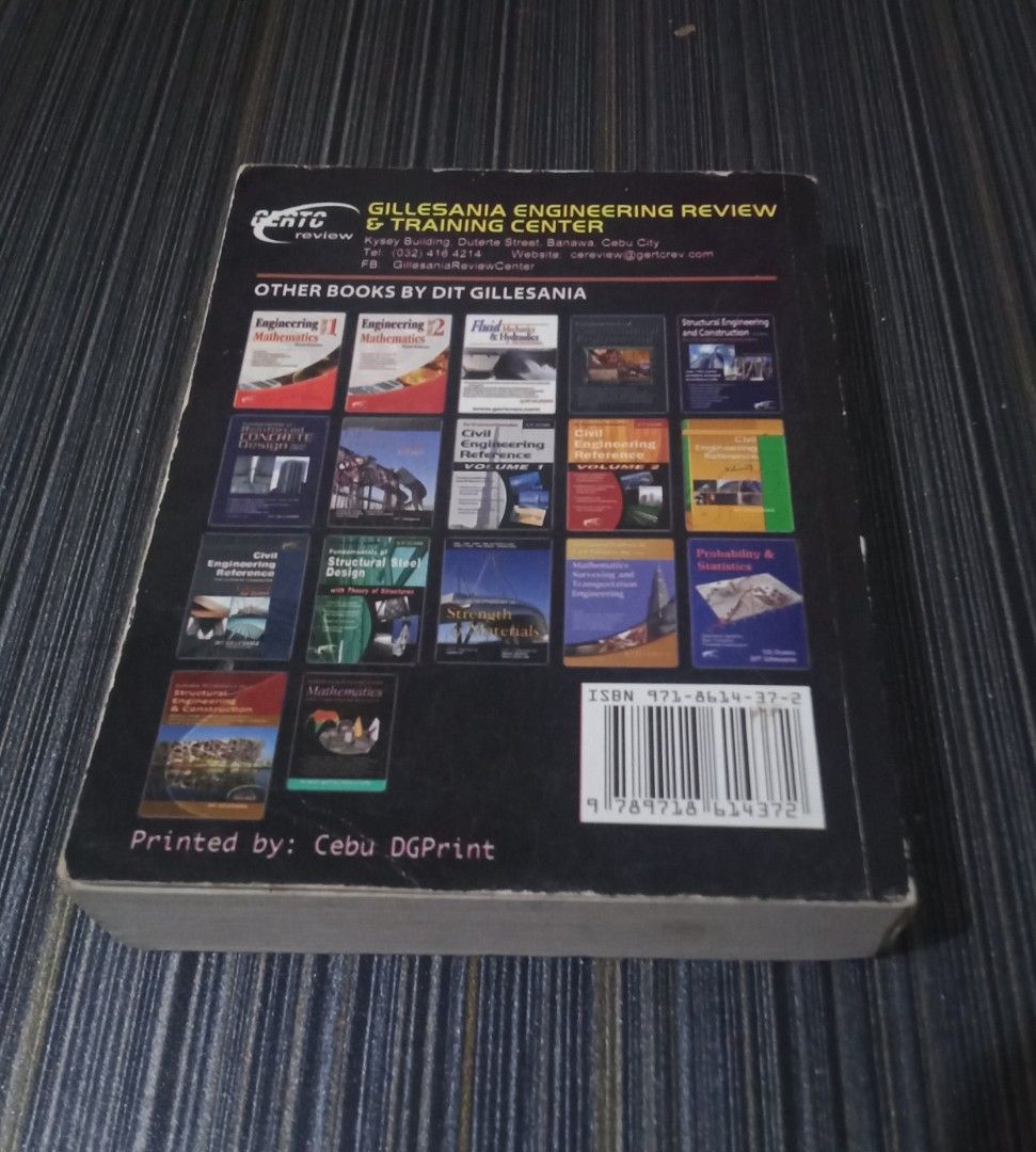 Engineering Formulas Series for Civil Engineering by Dit Gillesania ...