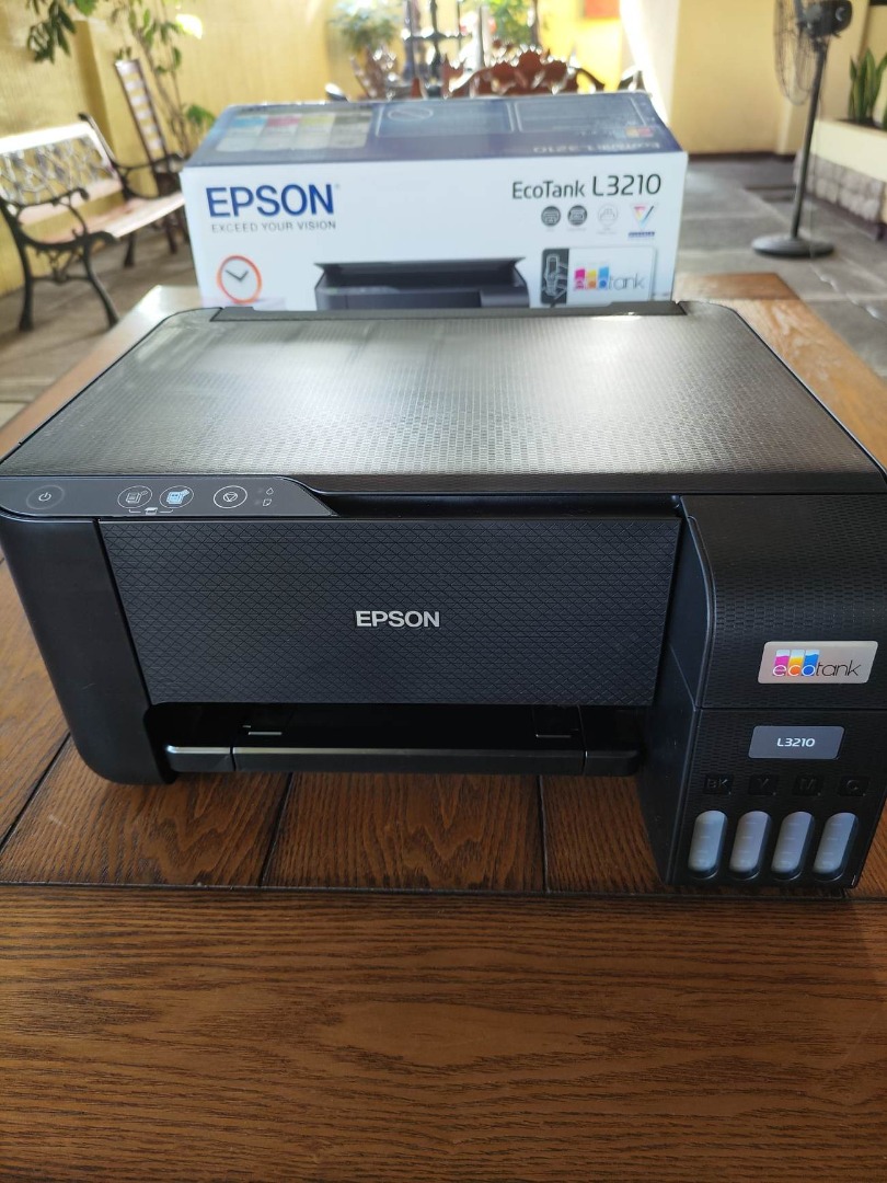EPSON L3210 Printer, Computers & Tech, Printers, Scanners & Copiers on Carousell