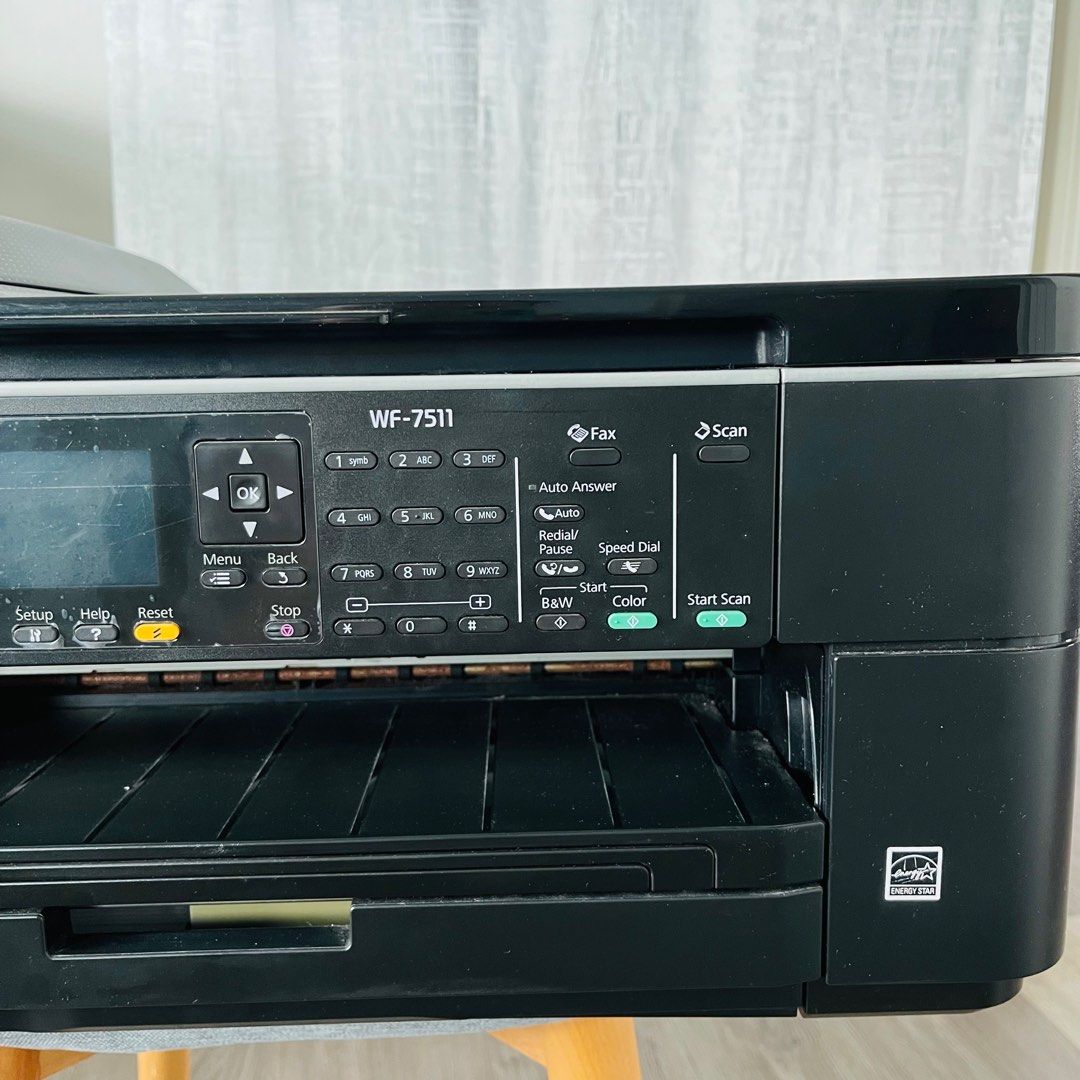 Epson WorkForce WF 7511 Multi function Inkjet Printer, Computers & Tech ...