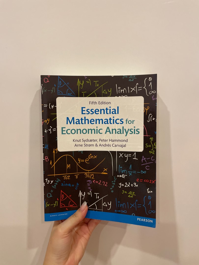 Essential Mathematics for Economic Analysis, Hobbies & Toys, Books ...