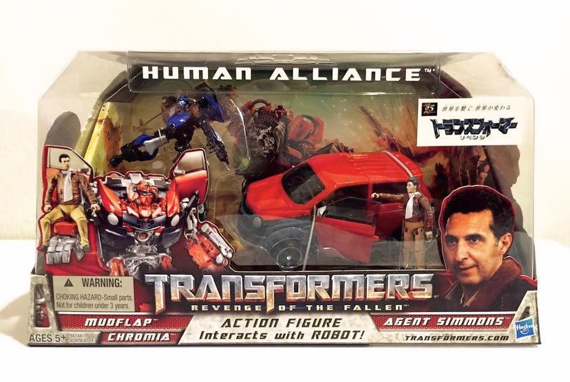 Transformers ROTF Human Alliance Mudflap Chromia Autobots Agent Simmons ...